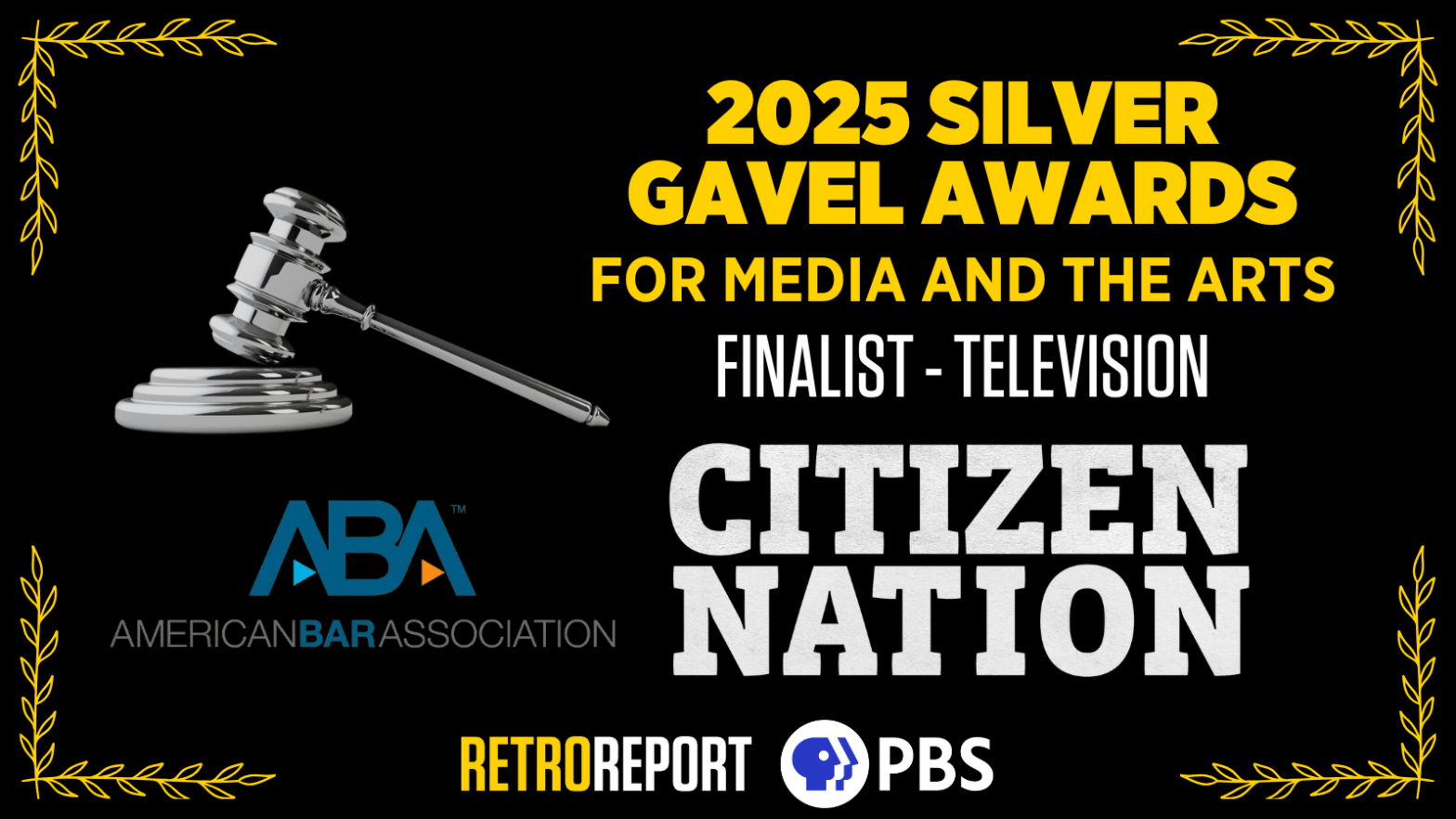 Citizen Nation Named a Silver Gavel Award Finalist - Retro Report